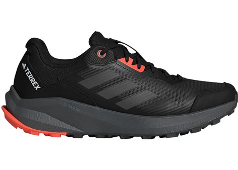 Adidas Terrex Trail Rider Trail Grey Six Grey Four Impact Orange Mens