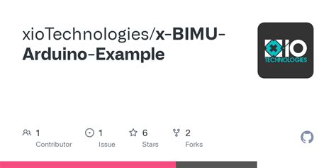 GitHub XioTechnologies X BIMU Arduino Example