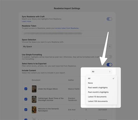 How Does The Readwise To Craft Export Integration Work Readwise Docs