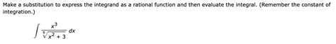 Solved Make A Substitution To Express The Integrand As A Chegg Com