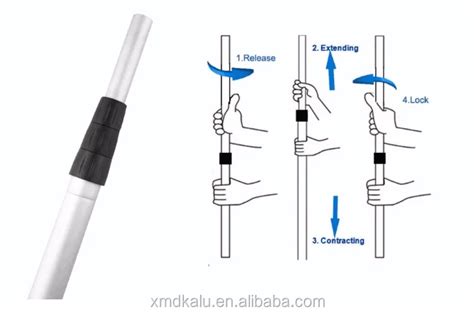 6m Long Twist Lock Telescoping Tube Sustainable And Versatile