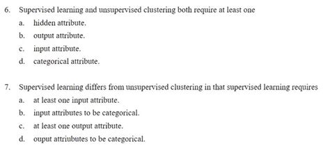 Solved A Supervised Learning And Unsupervised Clustering Chegg