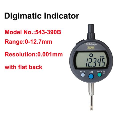 Mitutoyo Digital Dial Indicator Mm Large Discount Th