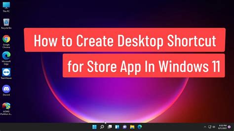 Creating Desktop Shortcut Windows 11 Misglop