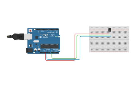 Circuit Design Arduino Uno Sensor 3 Tinkercad