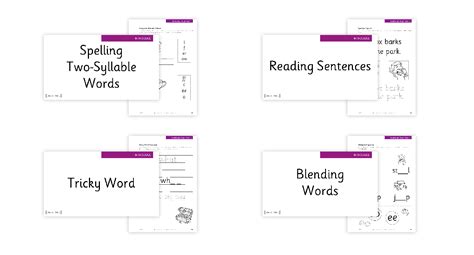 Phonics Phase 3 Week 10 Lesson 4 Blending Reception Phonics