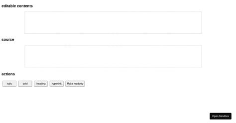 React Contenteditable Link Reformat Forked Codesandbox