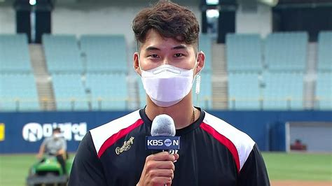 다음스포츠 배정대 경기 전 인터뷰