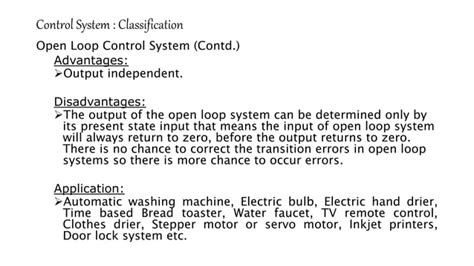 Introduction To Control System 1 PPTX