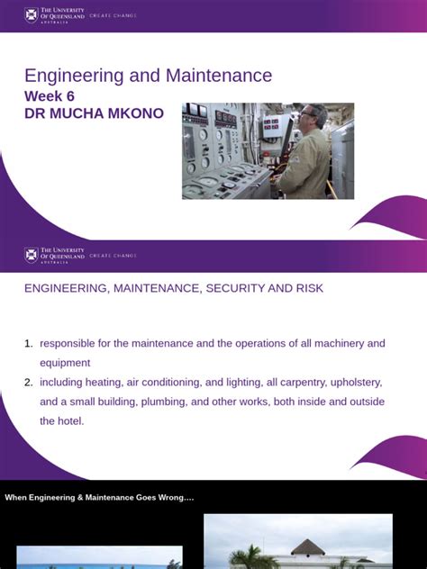 Week 6 Lecture Slides Engineering Maintenance And Security Pdf
