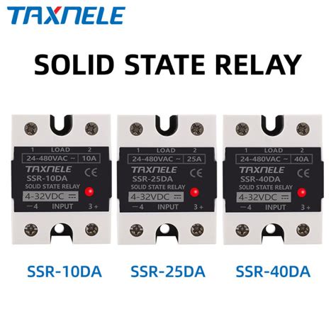SSR DA SSR DA DA Solid State Relay DC To AC VDC Input VAC Output Solid State