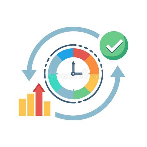 Business Agility Metrics Icon Stock Vector Illustration Of