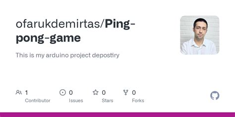 Github Ofarukdemirtas Ping Pong Game This Is My Arduino Project Depostiry