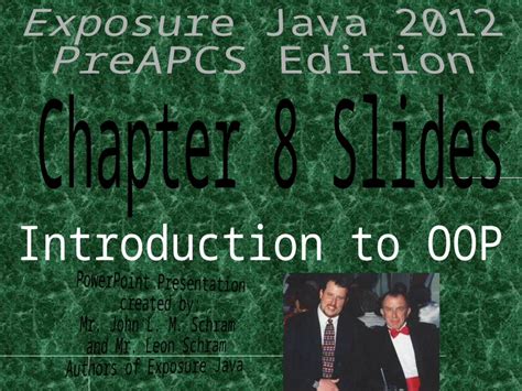 Pptx Object Oriented Programming Oop Is A Style Of Programming That
