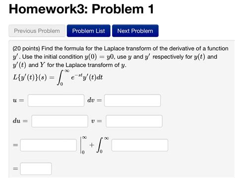 solved homework3 problem 1 20 ﻿points ﻿find the formula