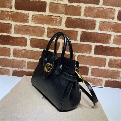 Gucci Small Top Handle Bag With Double G Onlinefakes