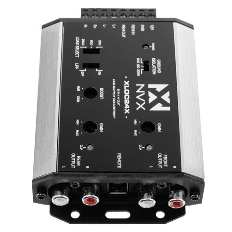 NVX XLOC24X High Voltage Active Line Output Converter With Impedance Matching And Remote Level
