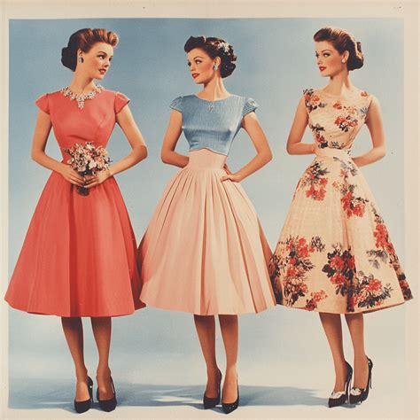 The Iconic Evolution Of The Alluring 1950s Dress Vintage Lifestyle