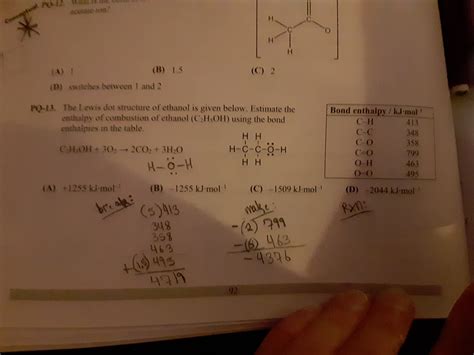 Lewis Structure For Ethanol