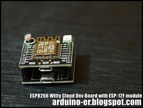 Arduino Er Esp8266 Witty Cloud Development Board With Esp 12f Module