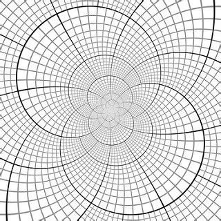 Grid Pixel Bender Droste Effect On Graph Paper