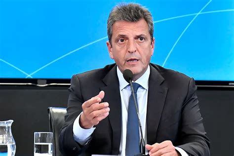 Sergio Massa Anunció Que Rediscutirá El Programa Del Fmi Y Que Usará