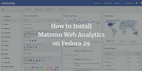 How To Install Matomo Web Analytics On Fedora 29
