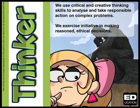 Learner Profile Thinker The Ib Learner Profile