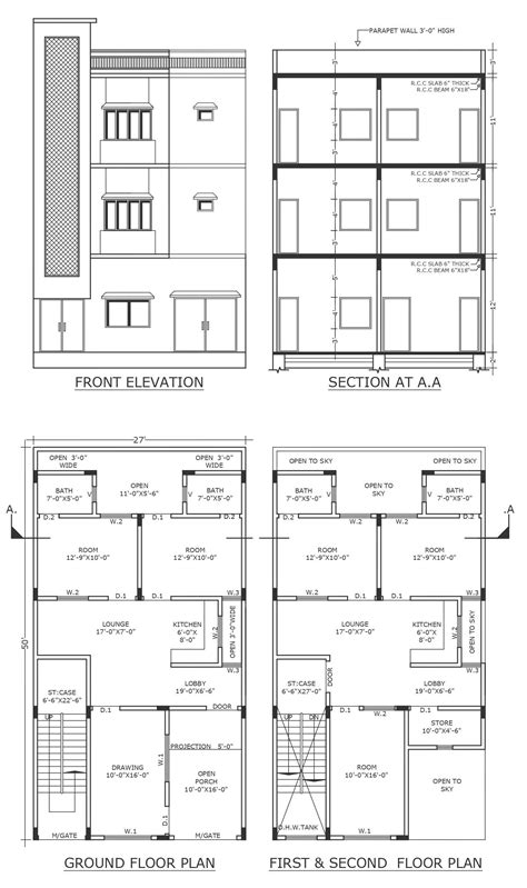 Bathroom Design 7ft X 5ft Detailed Plan Section And Elevation