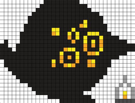 Big Bird Perler Bead Pattern Bead Sprites Misc Fuse Bead Patterns