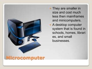 Types Of Computers Ii PPTX Laptops Computing
