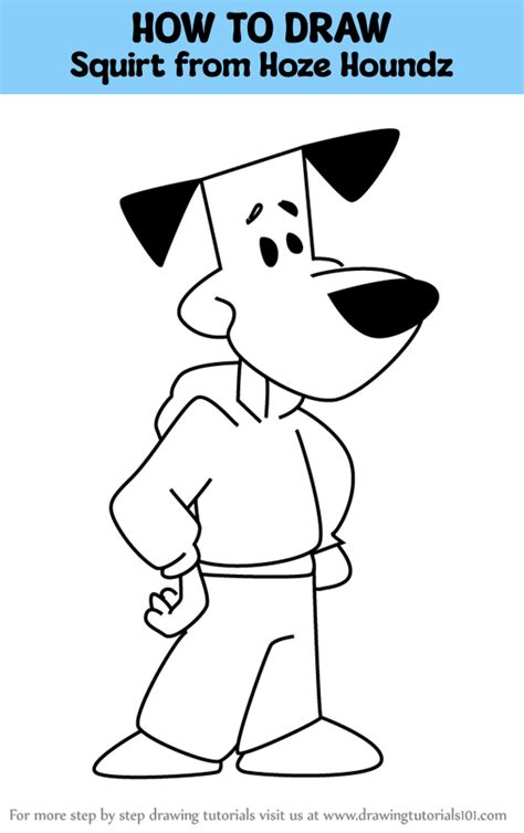 How To Draw Squirt From Hoze Houndz Princess Jellyfish Step By Step Drawingtutorials Com