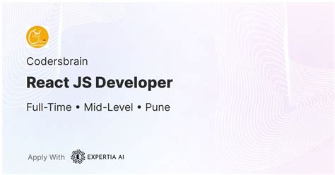 React Js Developer Job Pune Mid Level