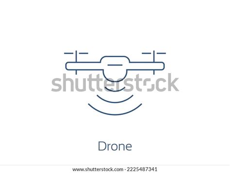Drone Radio Waves Wireless Radar Detection Stock Vector Royalty Free 2225487341 Shutterstock