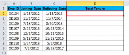 Excel Date Function Formula Examples How To Use Date Function