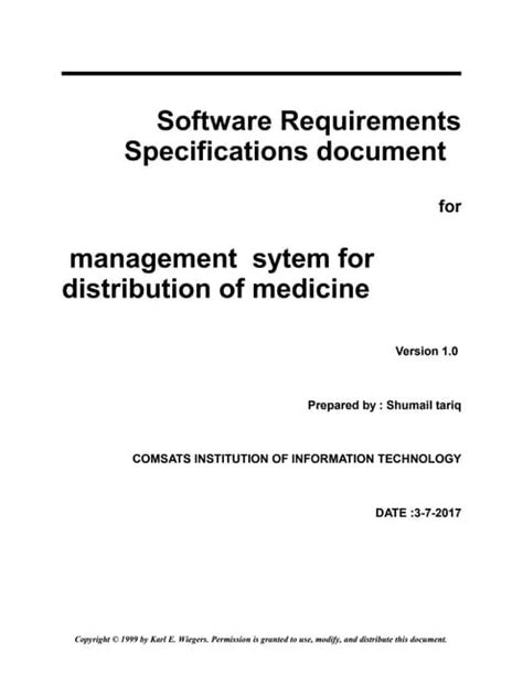 Functional Requirements Document Rtf