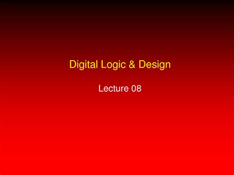 Solution Dld Lecture 08 Standard Forms Of Boolean Expressions Sop Pos