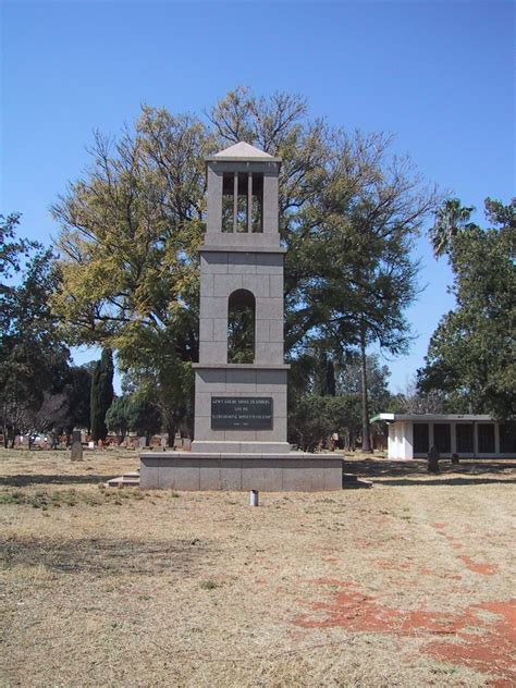 Klerksdorp South African War Memorials After