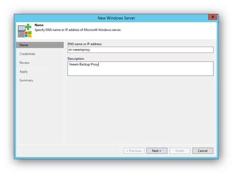 Agregar Veeam Backup Proxy Blog De Sistemas