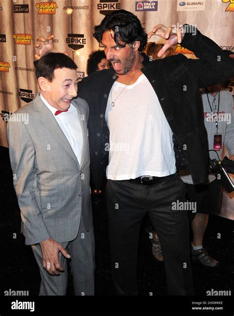 Paul Reubens Pee Wee Herman And Joe Manganiello During Spike Tvs