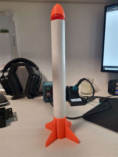 Amateur Payload Rocket Updated By Wades Lab Download Free Stl Model