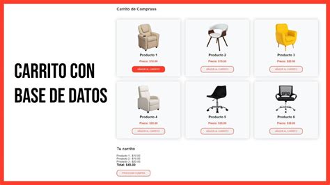 Como Hacer Un Carrito De Compras En Html Y Css Con Base De Datos 😱