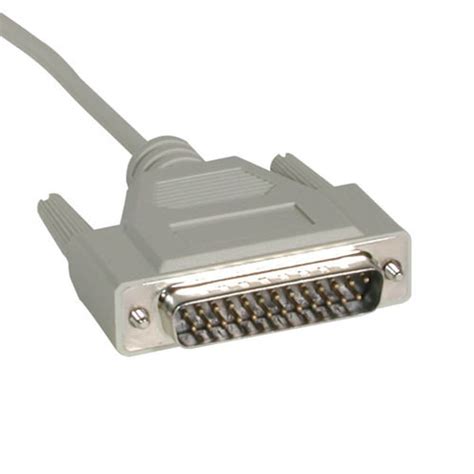 10ft 3m Db25 Male To Db9 Female Serial Rs232 Null Modem Cable Serial Rs232 Cables Pc Cables