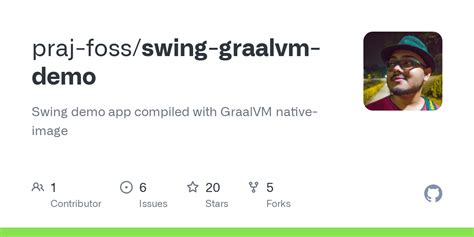 Github Praj Fossswing Graalvm Demo Swing Demo App Compiled With