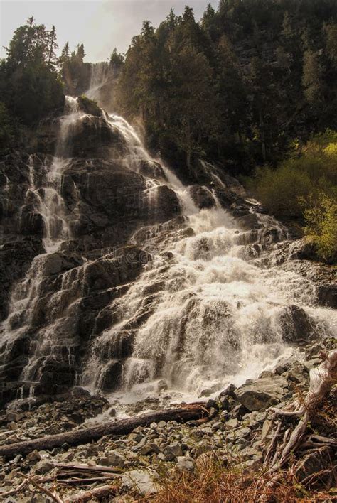 The Base Of One Of Canada S Tallest Waterfalls Della Falls