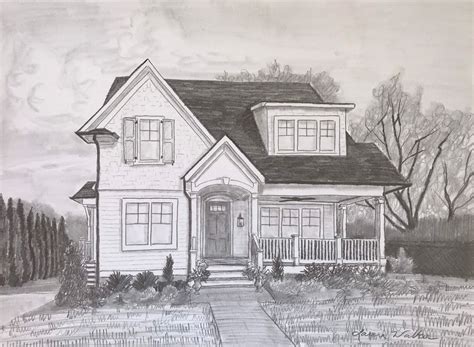 House Pencil Drawing A Step By Step Guide For Beginners