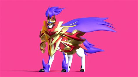 Zacian 3d Models Sketchfab