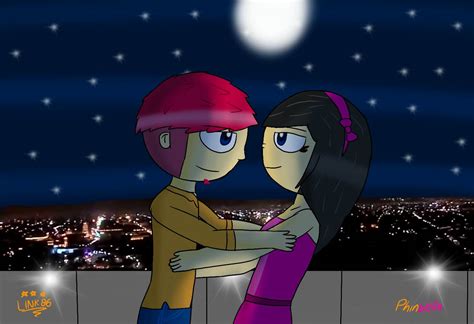 Phineas X Isabella By Link86art On Deviantart