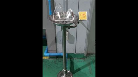 ติดตั้งอ่างล้างตาฉุกเฉิน Youtube