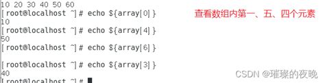 shell之数组 shell 数组写入文件不要中括号和逗号 csdn博客